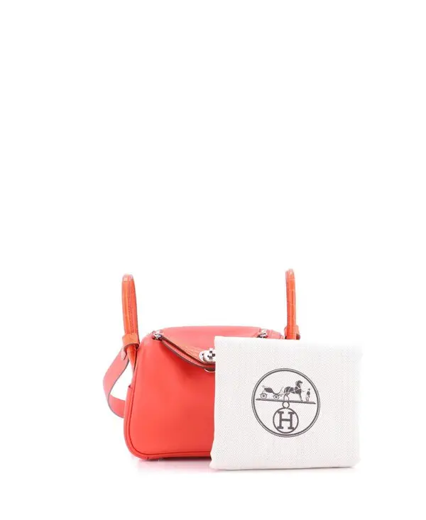 HERMES Bicolor Touch Lindy Bag