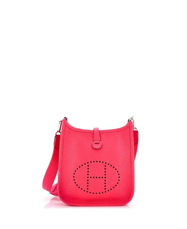 Hermès Tpm Evelyne Bag Gen Iii Clemence - Pink