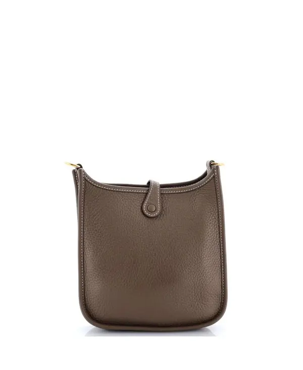 Hermès Tpm Evelyne Bag Gen Iii Clemence - Gray