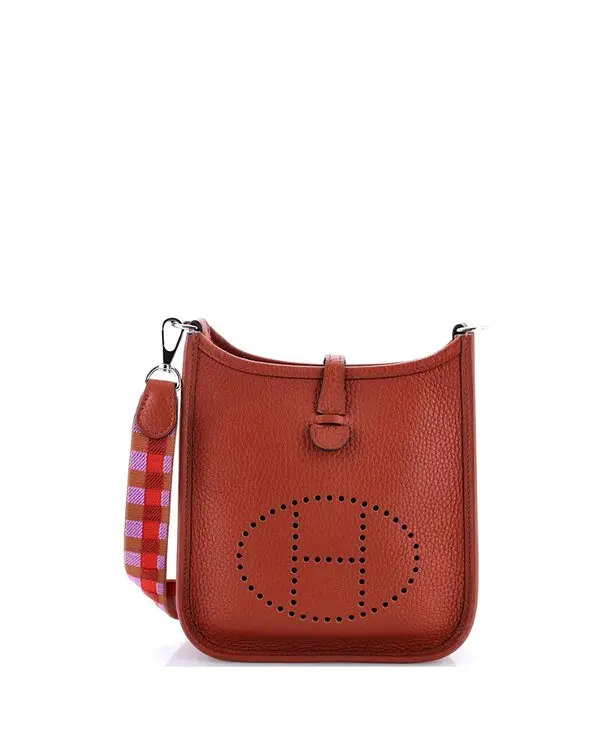 Hermès Tpm Evelyne Bag Gen Iii Clemence - Brown