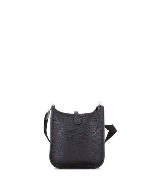 Hermès Tpm Evelyne Bag Gen Iii Clemence - Black