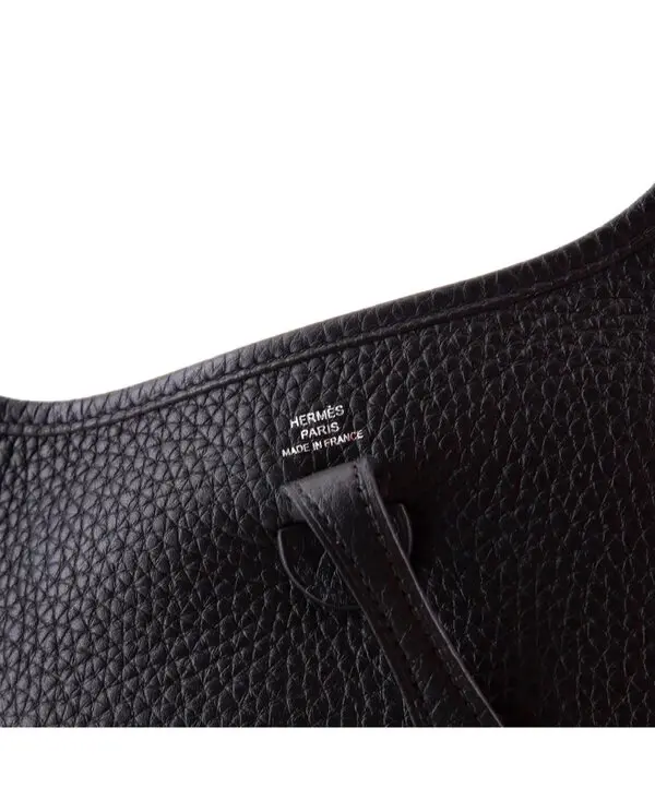 Hermès Tpm Evelyne Bag Gen Iii Clemence - Black