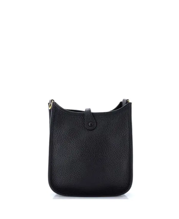 Hermès Tpm Evelyne Bag Gen Iii Clemence - Black