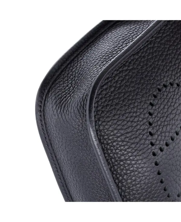 Hermès Tpm Evelyne Bag Gen Iii Clemence - Black