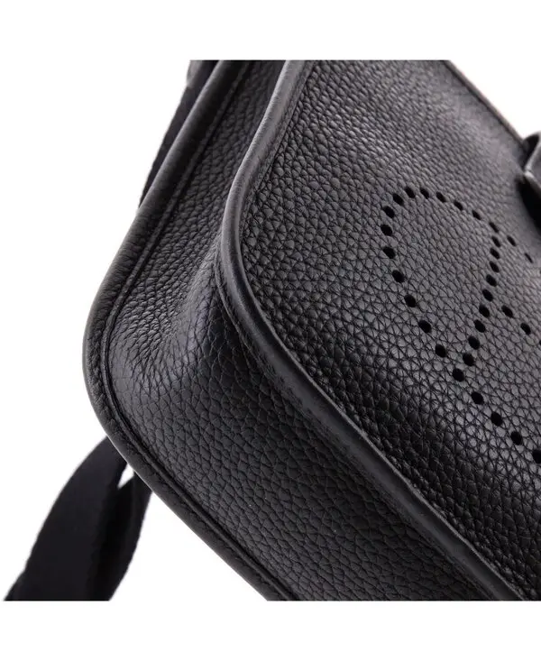 Hermès Tpm Evelyne Bag Gen Iii Clemence - Black