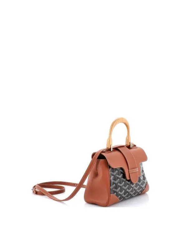 Goyard Saigon Top Handle Bag - Brown