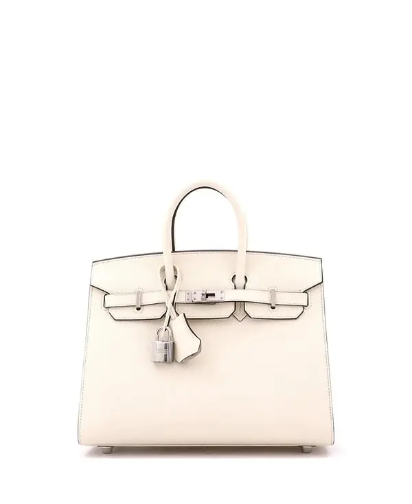 HERMES Birkin 25 Handbag - Nata