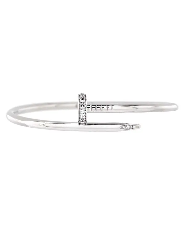 CARTIER Classic Juste Un Clou Bracelet - White
