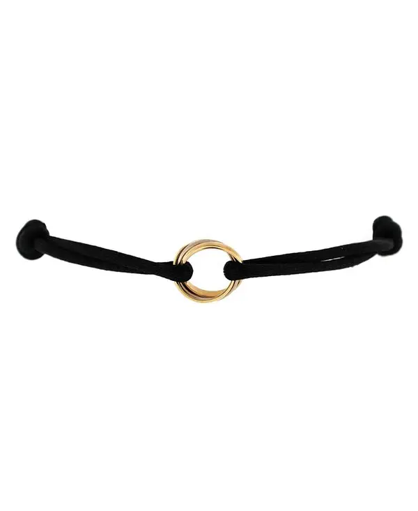 CARTIER Trinity On Cord Bracelet - Gold