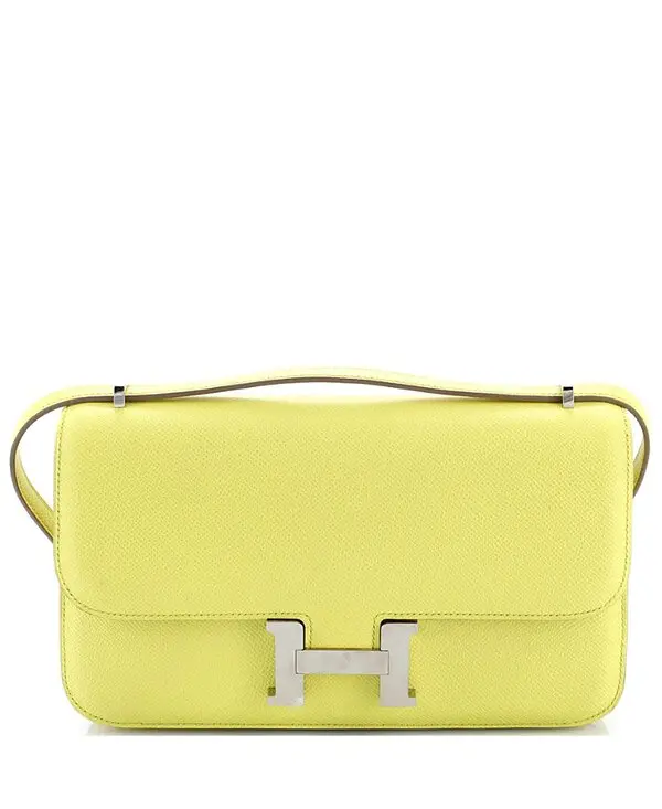 HERMES 25 Constance Elan Bag Epsom