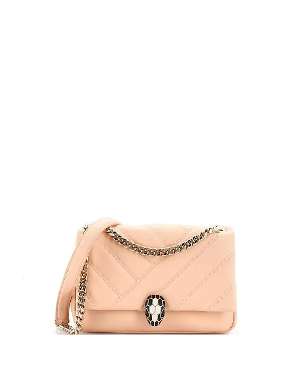 BVLGARI Small Serpenti Cabochon Shoulder Bag