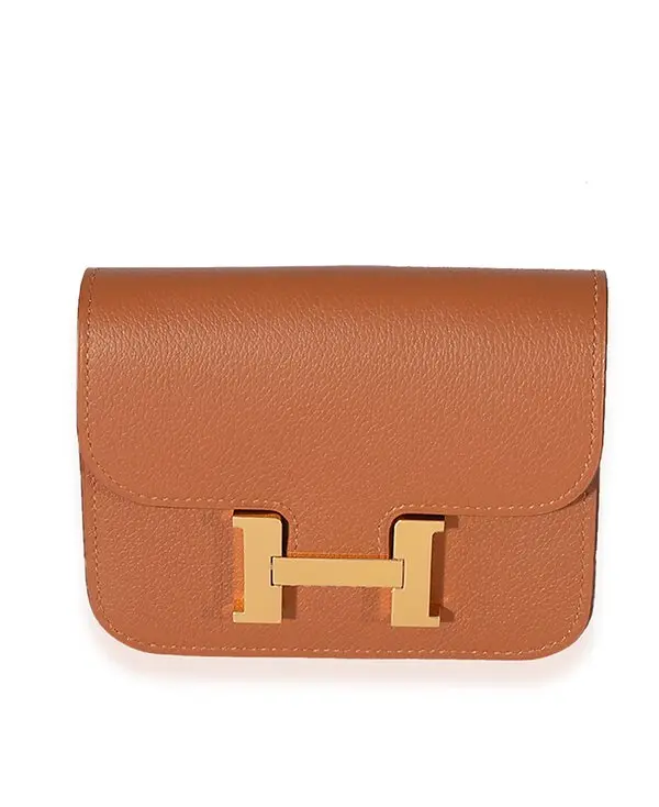 HERMES Constance Slim Compact Handbag