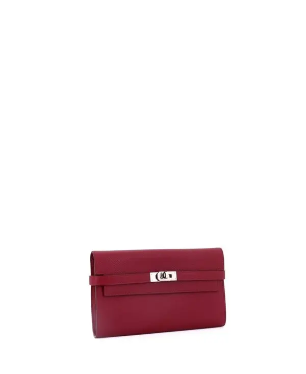 HERMES Long Kelly Wallet Epsom