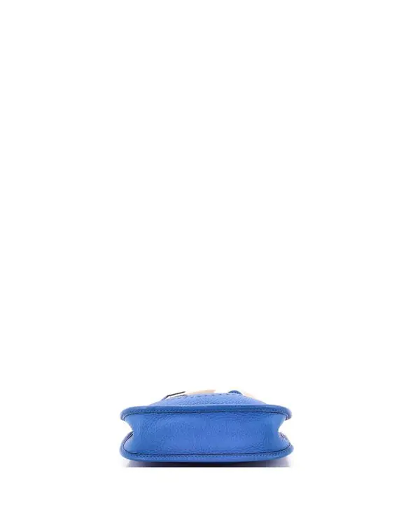 Hermès Tpm Evelyne Bag Gen Iii Clemence - Blue