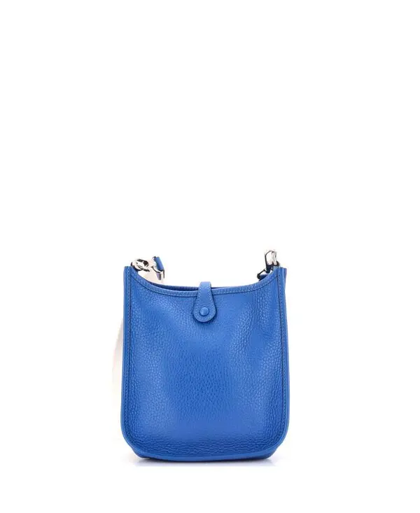 Hermès Tpm Evelyne Bag Gen Iii Clemence - Blue