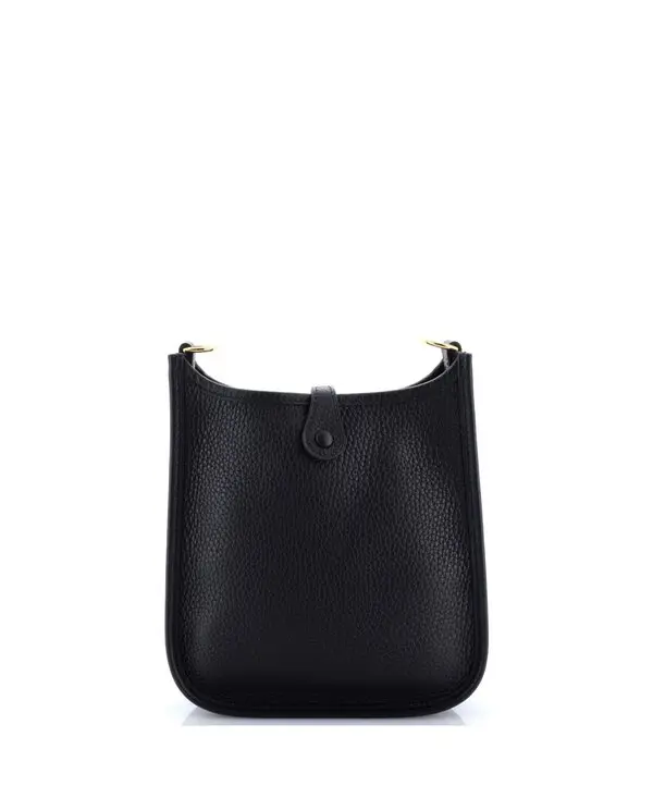 Hermès Tpm Evelyne Bag Gen Iii Clemence - Black