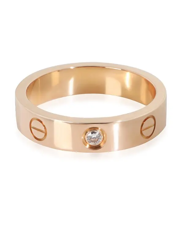 CARTIER 18k Love Ring - Rose Gold