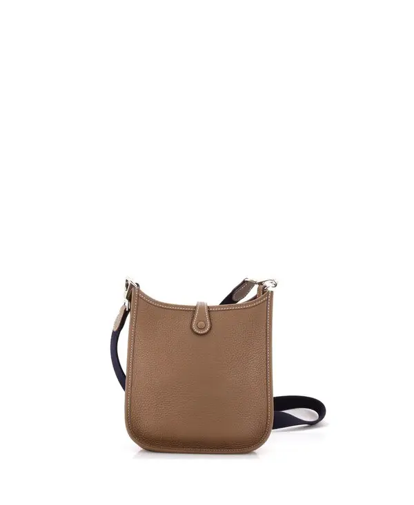 Hermès Tpm Evelyne Bag Gen Iii Clemence - Brown