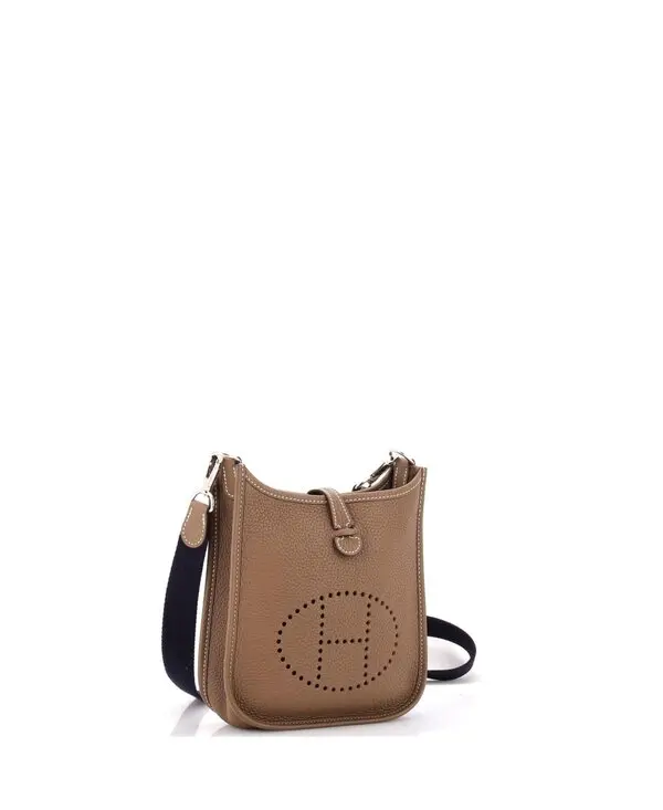 Hermès Tpm Evelyne Bag Gen Iii Clemence - Brown