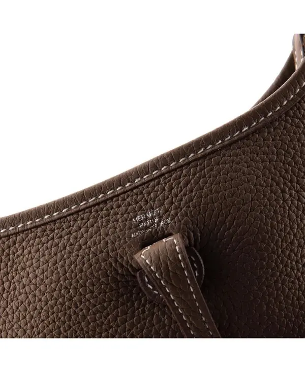 Hermès Tpm Evelyne Bag Gen Iii Clemence - Brown