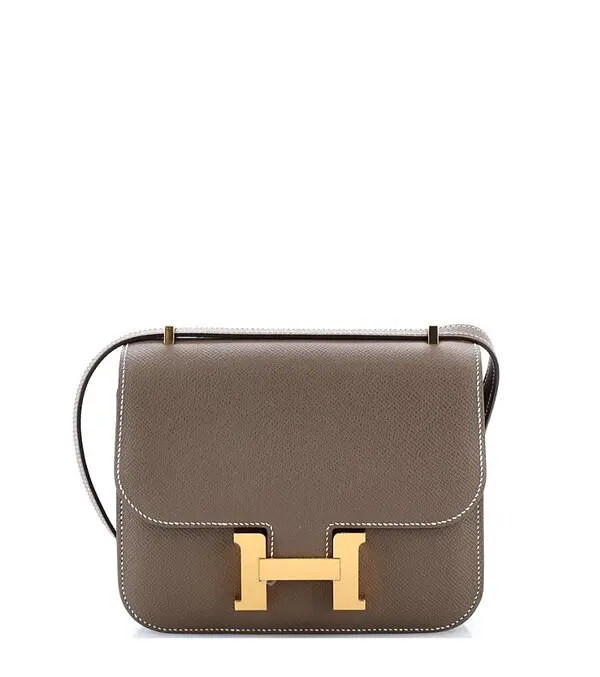 Hermès 18 Constance Nm Bag Epsom - Gray
