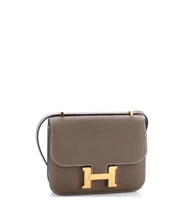 Hermès 18 Constance Nm Bag Epsom - Gray