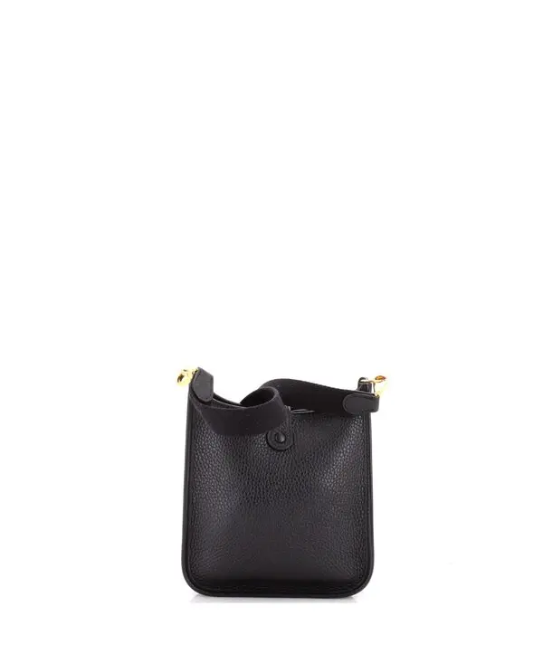 Hermès Tpm Evelyne Bag Gen Iii Clemence - Black