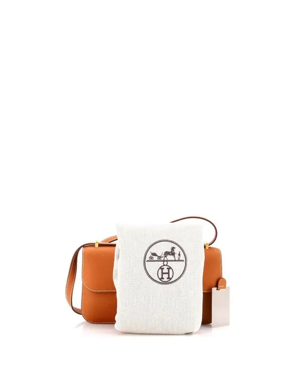 Hermès 25 Constance Elan Nm Bag Epsom - Brown