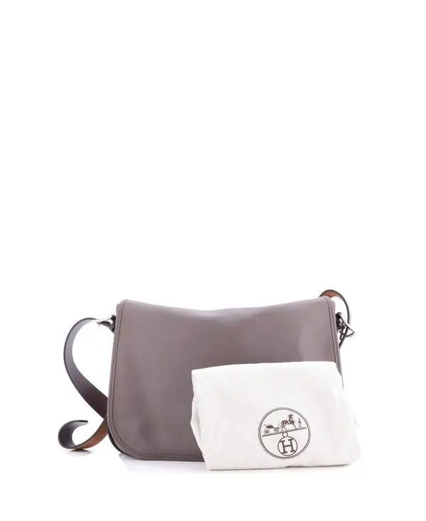Hermès 35 Barda Messenger Bag Veau Sikkim