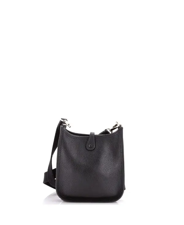 Hermès Tpm Evelyne Bag Gen Iii Clemence - Black