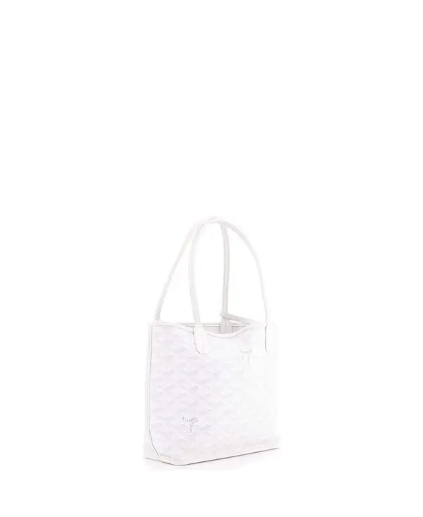 Goyard Anjou Reversible Tote Coated Canvas - White