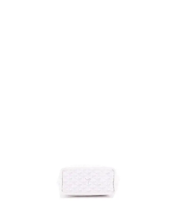 Goyard Anjou Reversible Tote Coated Canvas - White