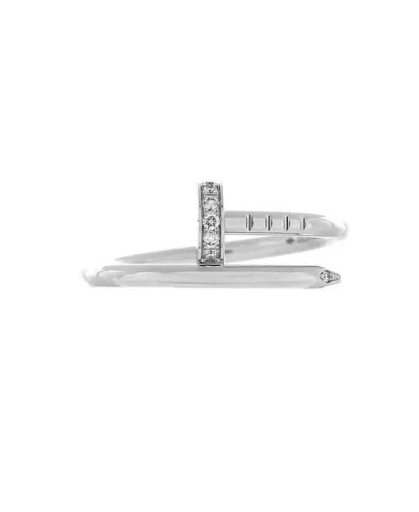 CARTIER Small Juste Un Clou Ring - K White Gold
