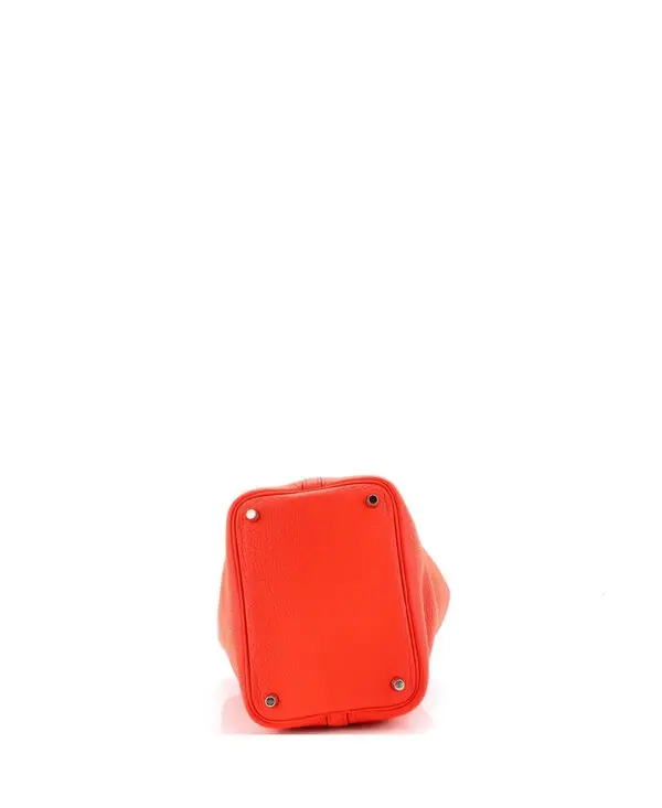 Hermès Pm Picotin Lock Bag Clemence - Orange
