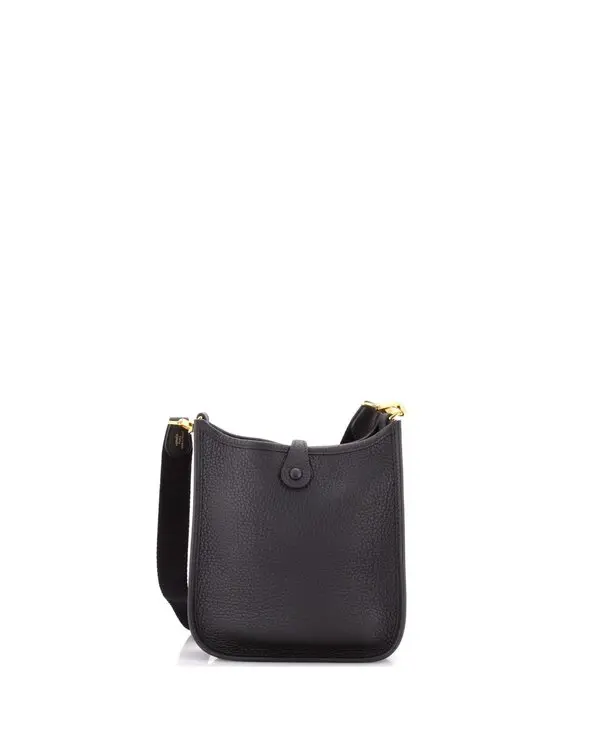 Hermès Tpm Evelyne Bag Gen Iii Clemence - Black