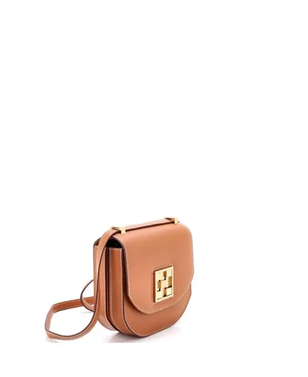 Hermès 17 Mosaique Au 24 Bag Madame - Brown