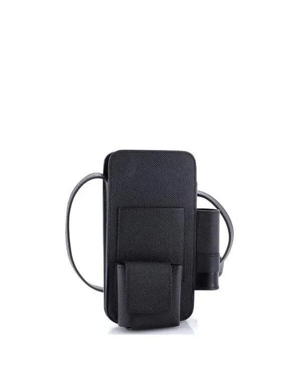 HERMES Hermesway Phone Case Crossbody Bag Epsom