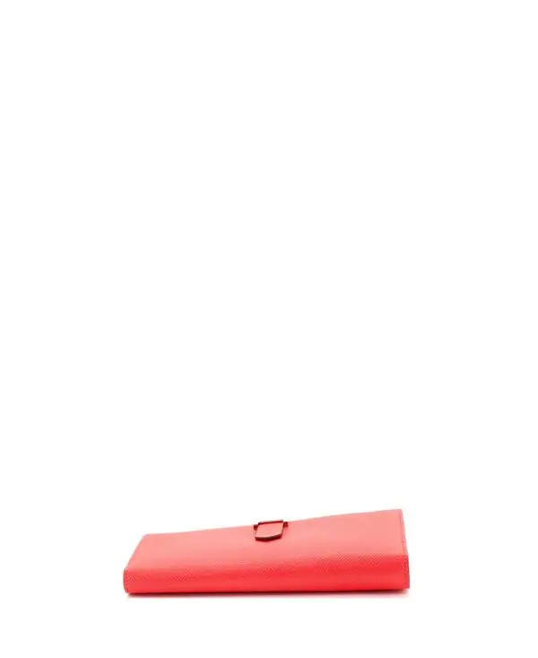 Hermès Long Bearn Wallet Epsom - Red