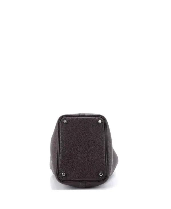 Hermès Picotin Lock Bag Clemence Pm - Brown