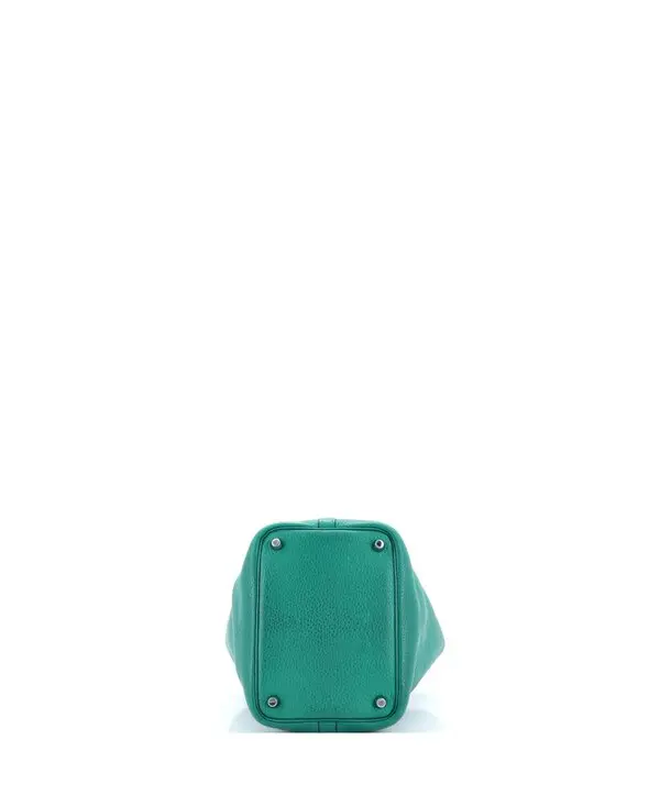 Hermès Pm Picotin Lock Bag Clemence - Green