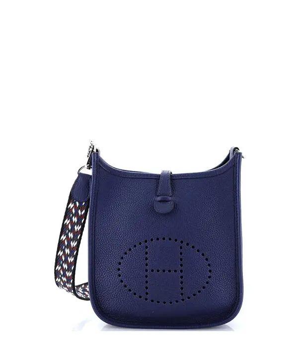 Hermès Tpm Evelyne Bag Gen Iii Maurice - Blue