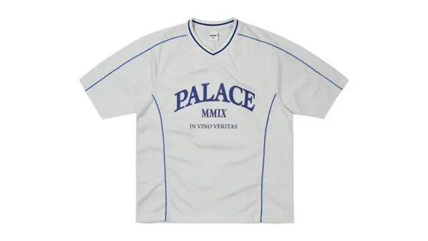 PALACE Veritas Mesh Jersey - Concrete Grey