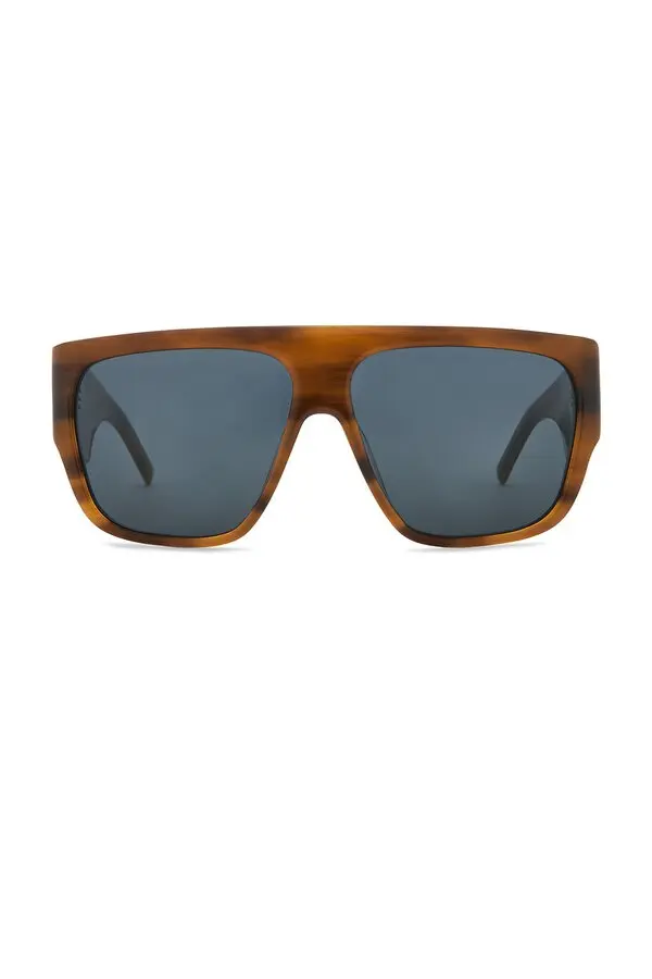 ST. AGNI Linea Oversized Sunglasses - Tortoiseshell & Grey