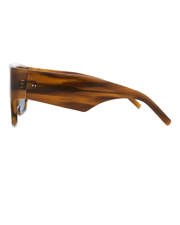 ST. AGNI Linea Oversized Sunglasses - Tortoiseshell & Grey