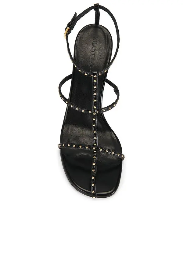 Khaite Cage Sandal - Black