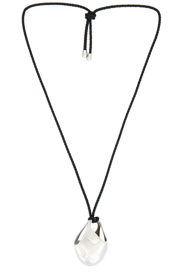 Khaite Lotus Medium Pendant Necklace - Silver