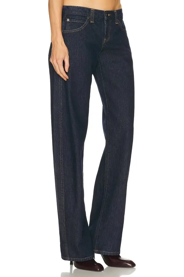 Khaite Karo Curved Leg Jeans