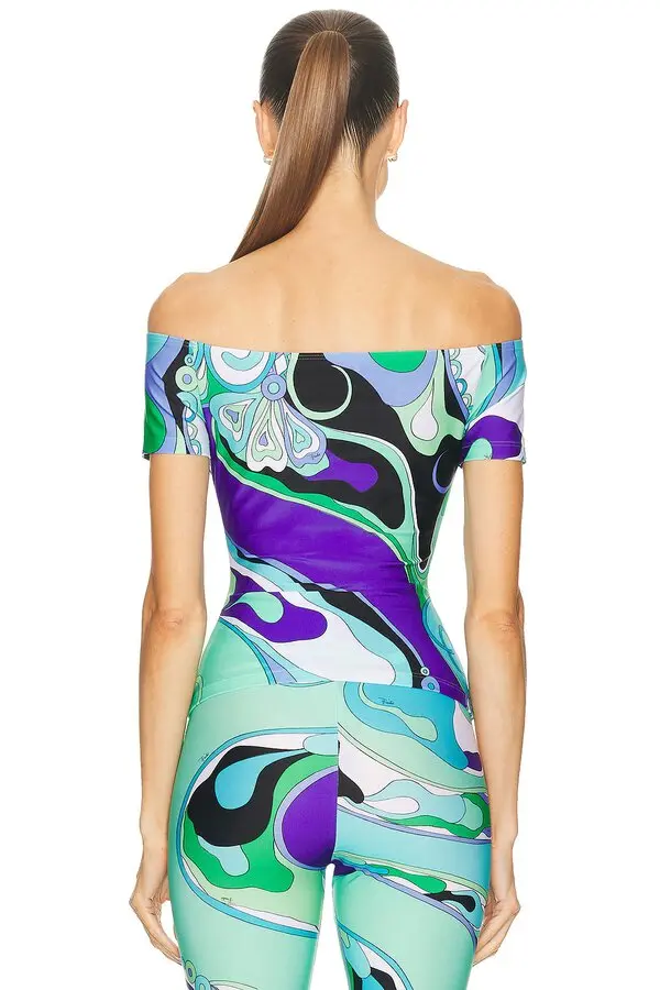 Emilio Pucci Off-the-shoulder Top
