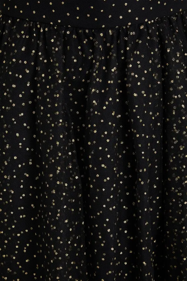 Zimmermann Glittered Tulle Midi Skirt