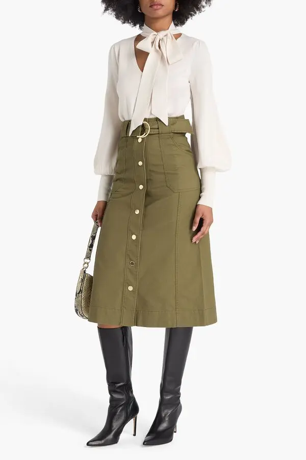 Zimmermann Pussy-bow Wool Sweater